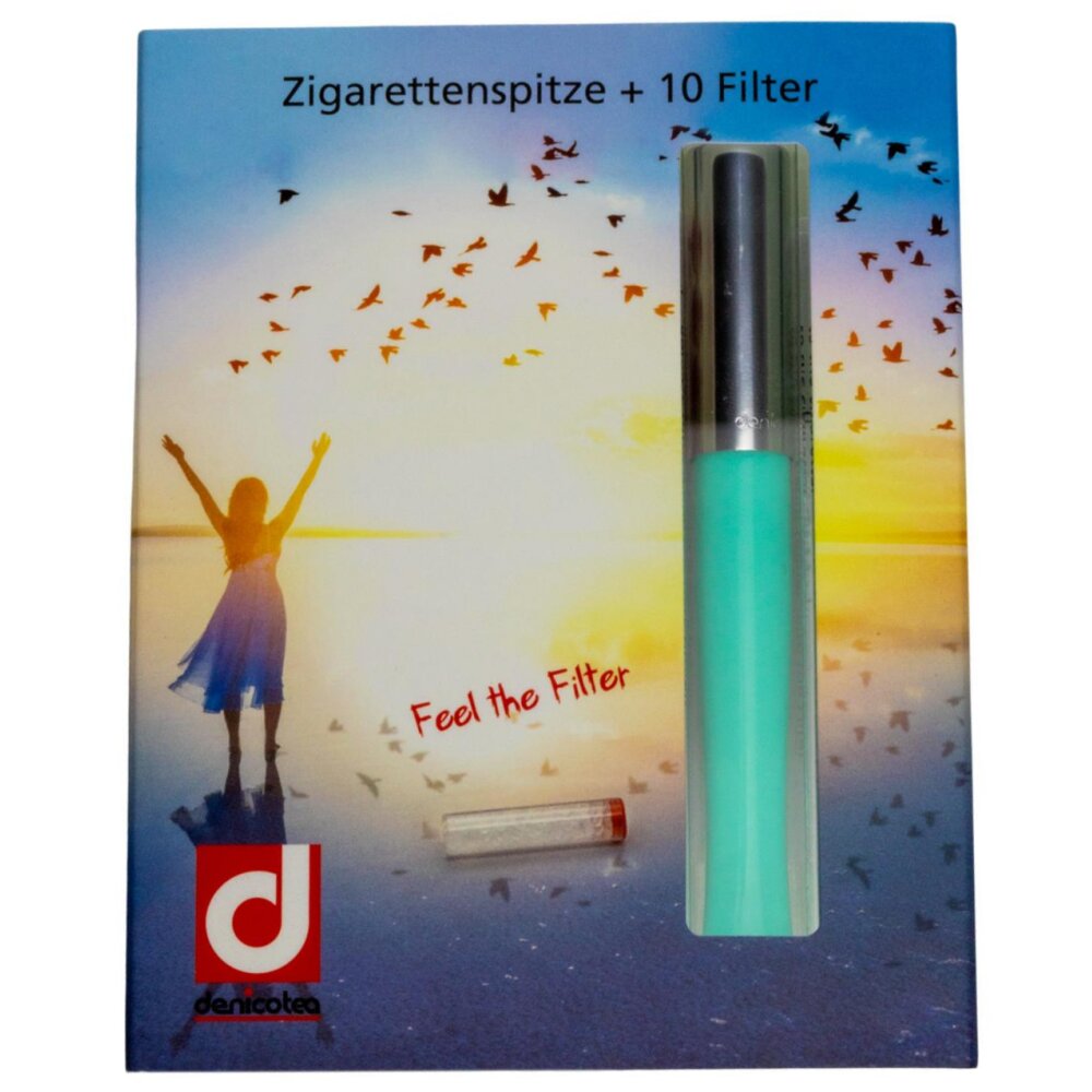 Denicotea Zigarettenspitze Automatic perlmint